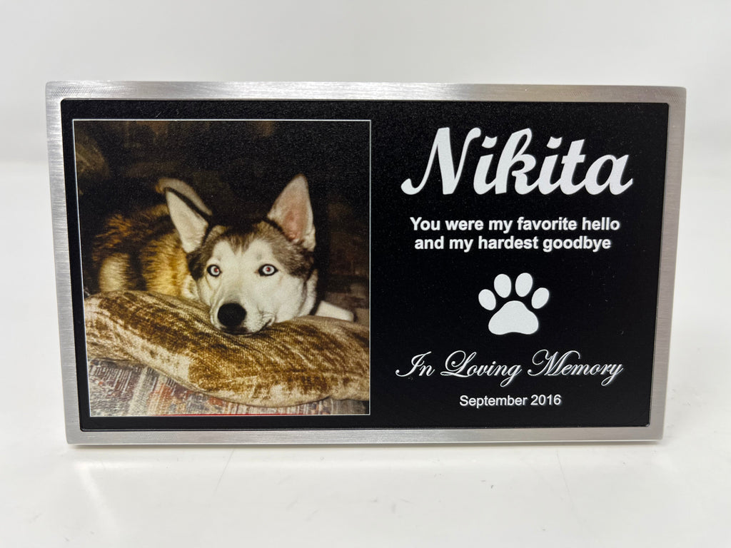 Honoring Your Best Friend: Custom Dog, Cat, Memorial Plaques That Last ...