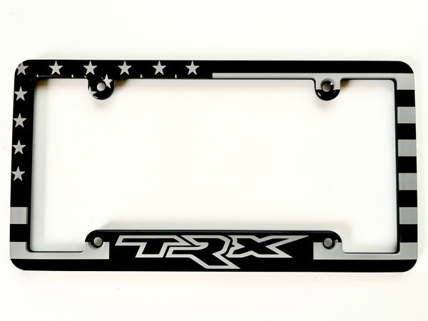 Dodge Ram TRX American Flag Billet Aluminum License Plate Frame – HMC ...