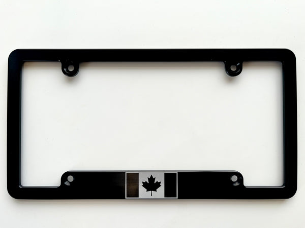 Canadian Flag Billet Aluminum License Plate Frame – HMC BILLET