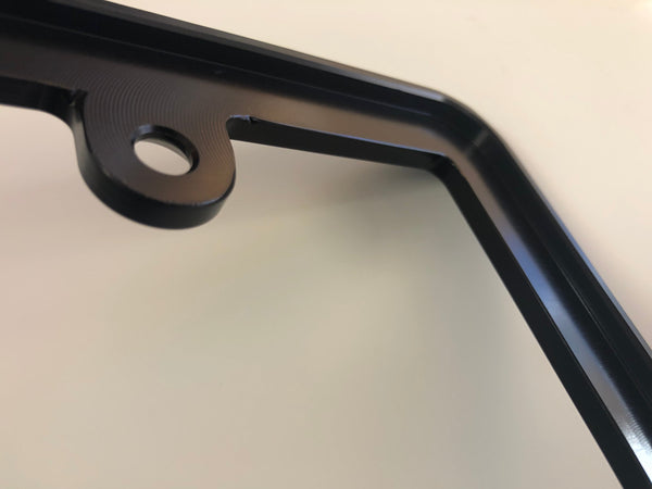 American Flag Blue Line and NYPD License Plate Frame – HMC BILLET