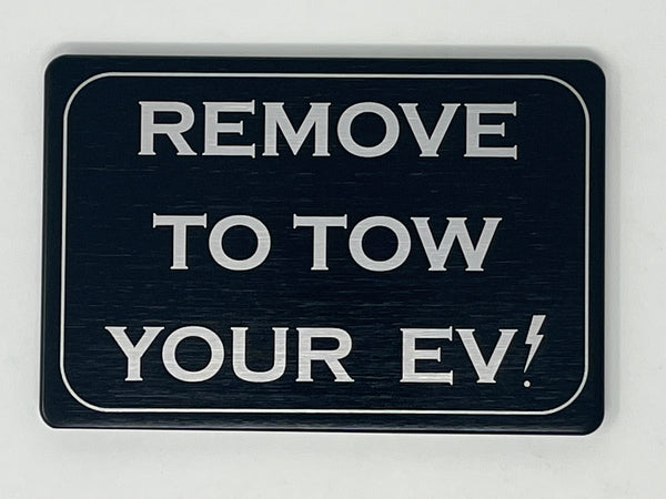 Remove To Tow Your EV Hitch Cover – HMC BILLET