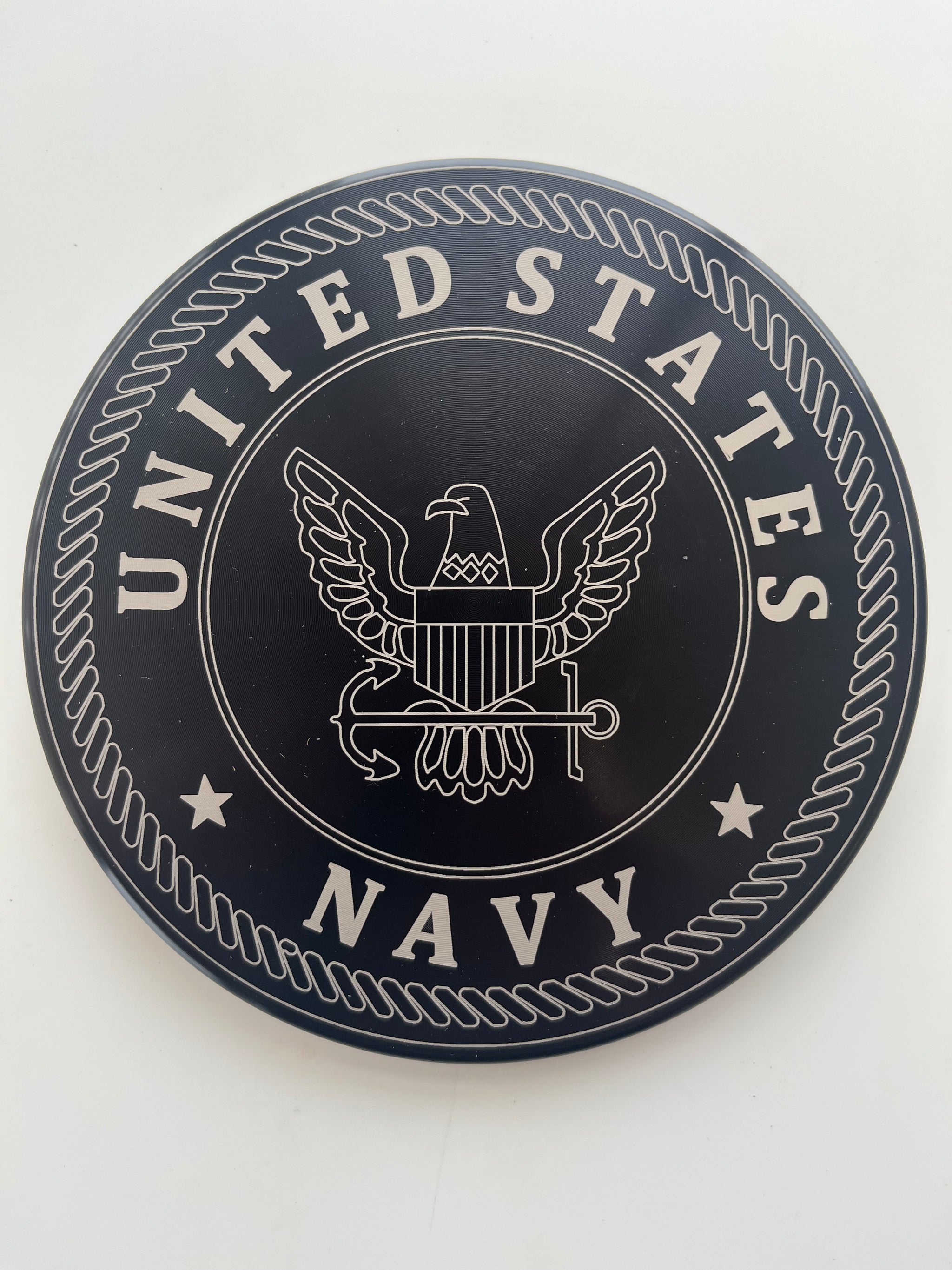 U.S. Navy Badge Hitch Cover – HMC BILLET