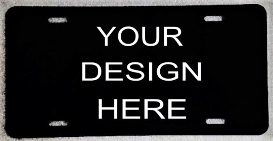 Custom Front License Plate – HMC BILLET