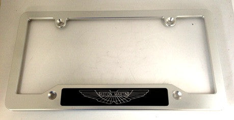 Aston Martin Billet Aluminum License Plate Frame – HMC BILLET