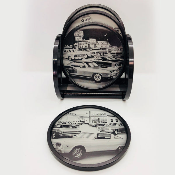 Mopar Classic Car Billet Aluminum Coaster Set – HMC BILLET