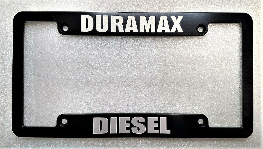 Duramax Diesel Billet Aluminum License Plate Frame – HMC BILLET