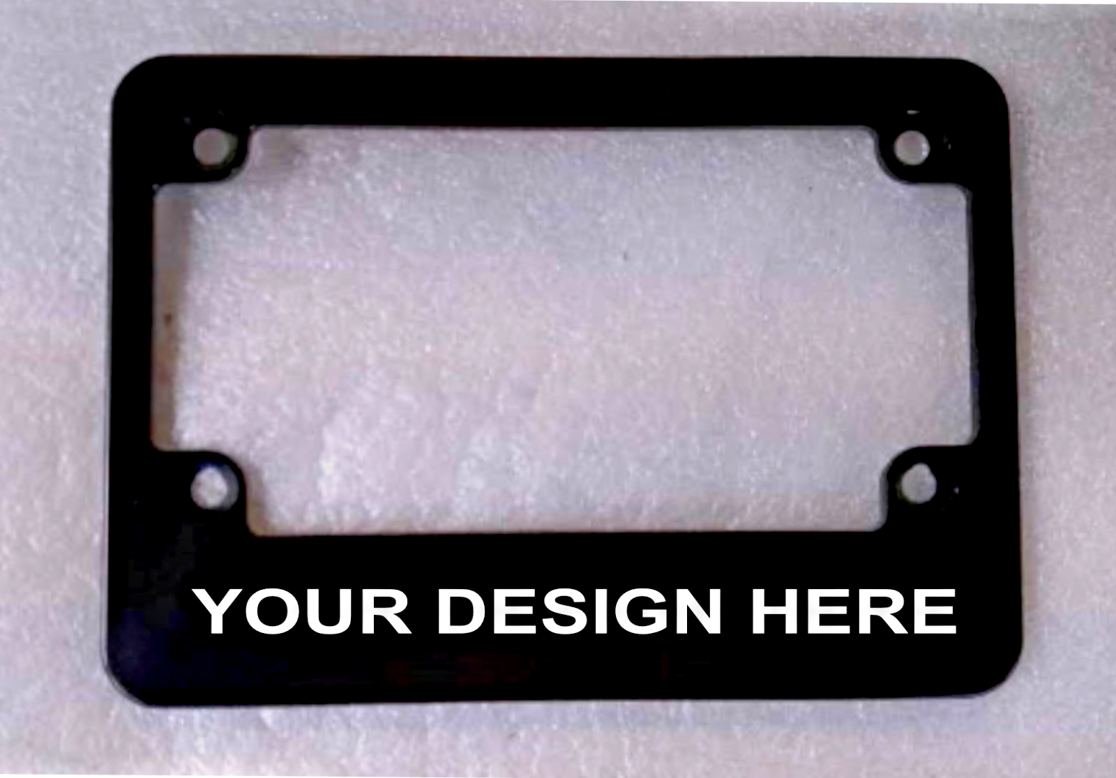 Custom Billet Aluminum Motorcycle License Plate Frame – HMC BILLET